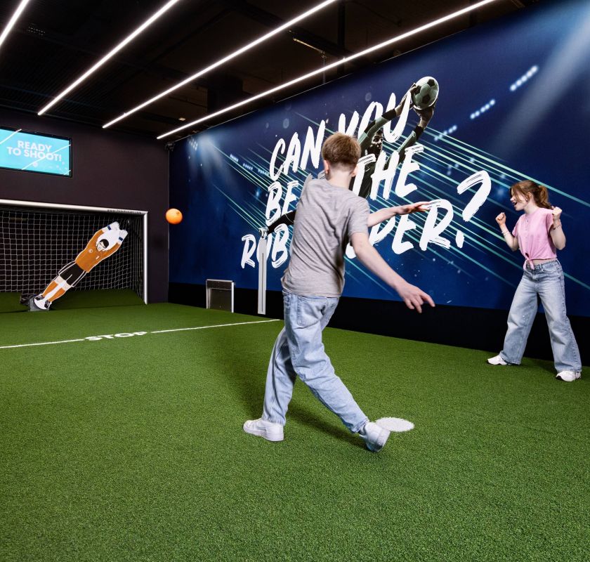 Fußball-Erlebniswelt in Frankfurt - SOCCERBEAT